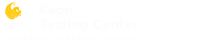 UCF Keon Testing Center Exam Selection | RegisterBlast
